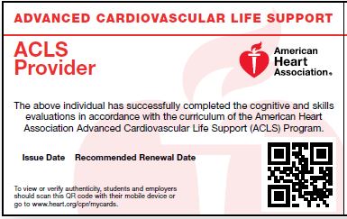 ACLS Provider Full Course