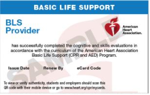 BLS Provider Course Renew